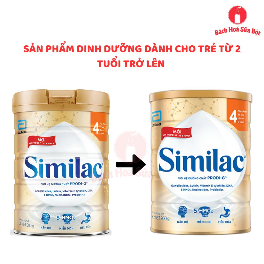 Sữa Bột Similac IQ HMO 4 - lon 900g | Shopee Việt Nam