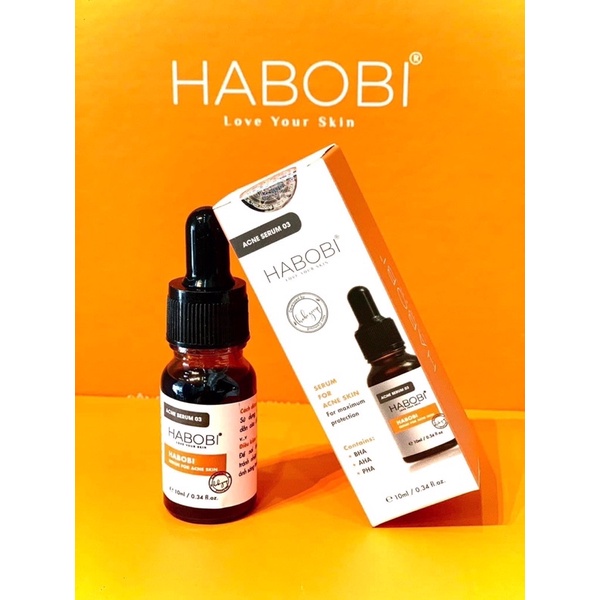 [Chính hãng] Serum giảm mụn viêm, mờ thâm, sáng da 03 Habobi | Shopee ...