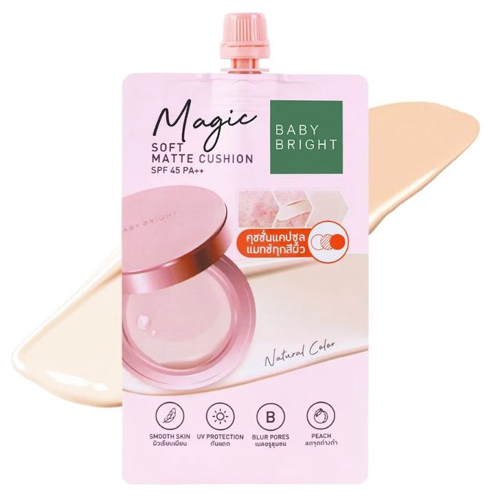 [NEW] Phấn Nước Baby Bright Magic Soft Matte Cushion SPF45 PA++ Tự Điều ...