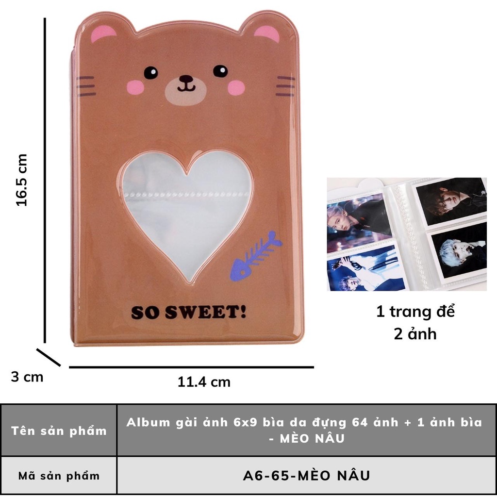 Collect book Hàn Quốc album ảnh mini 6x9 mẫu mới liên tục làm binder ...