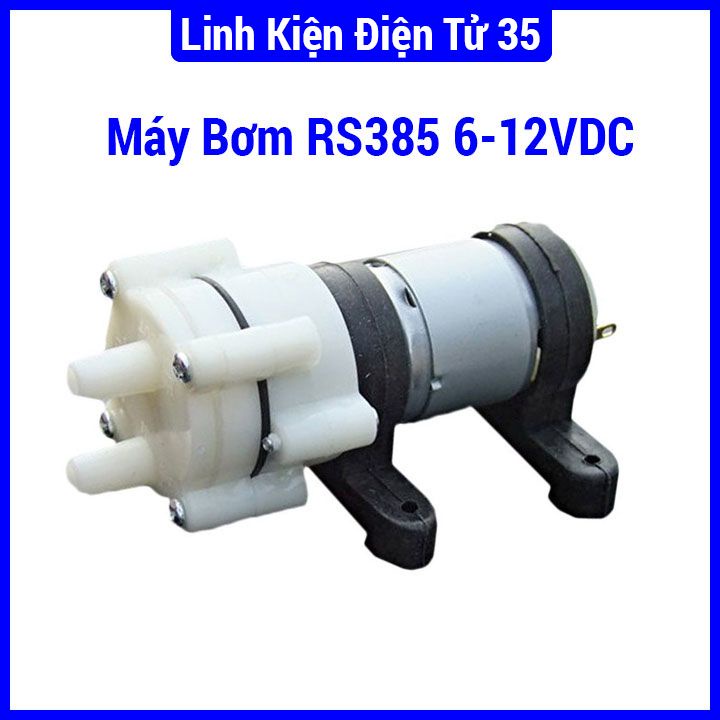 Máy Bơm RS385 6-12VDC 1.5-2L/Min | Shopee Việt Nam