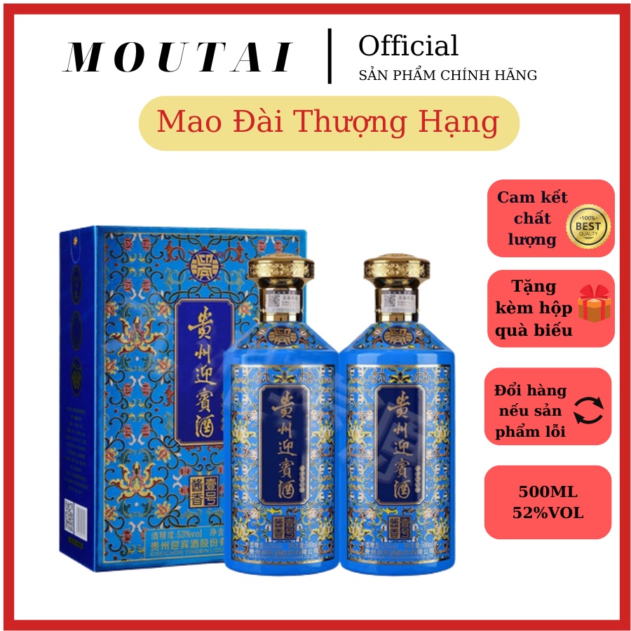 Mao đài welcome liquor MOUTAI men màu nổi bật hương thơm quấn hút ...