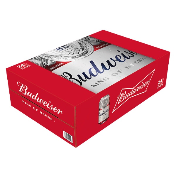Bia Budweiser Sleek Thùng 24 Lon 330Ml | Shopee Việt Nam