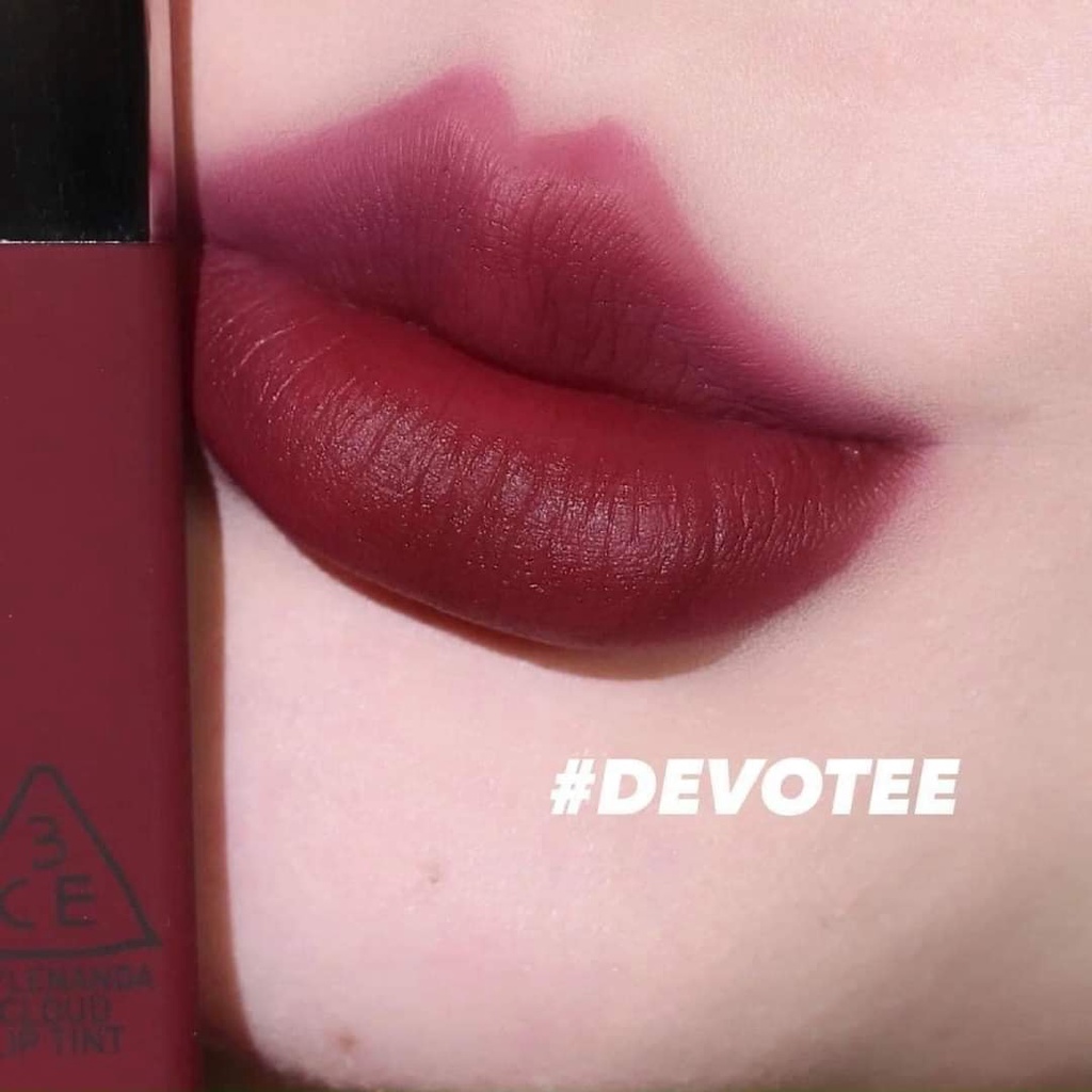 [NEW 2023] SON 3CE CLOUD LIP TINT MÀU MỚI NODDING - CERISE - DEVOTEE ...
