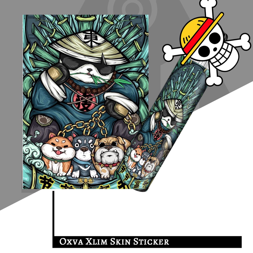 Miếng dán skin gấu trúc 1 dành cho xlim pro, xlim v1 , xlim v2 , xlim ...