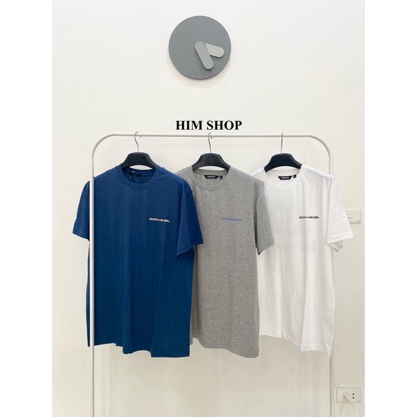 Áo phông cổ tròn BornHiker Hàn Quốc chính hãng | Shopee Việt Nam