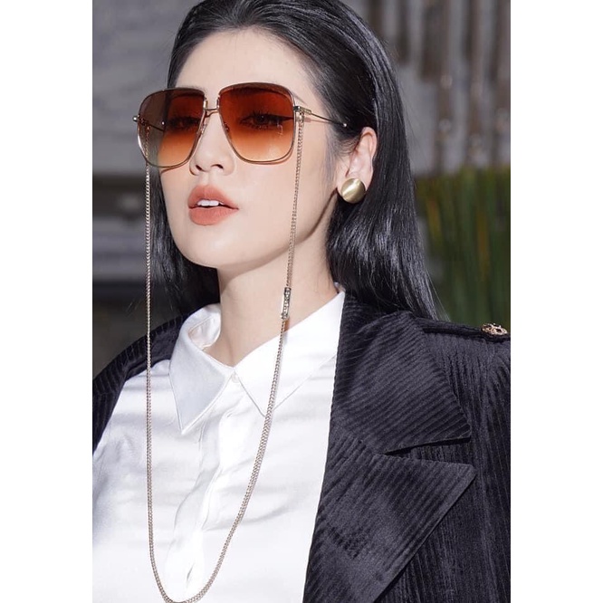 Kính mát chính hãng nữ GIVENCHY new collection-Mắt gradient nâu trà dễ ...