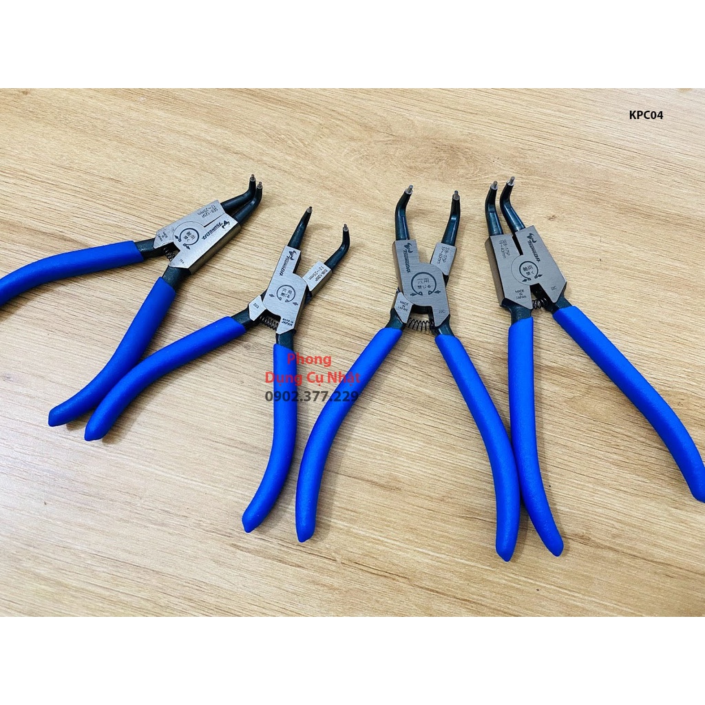 Bộ 4 cây kìm phe mũi cong Tsunoda King TTC KPC04 | Shopee Việt Nam