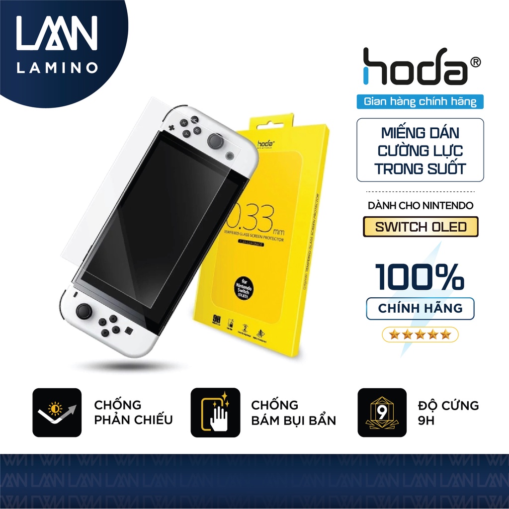 [MUA 1 TẶNG 1] Kính cường lực HODA trong suốt (clear) dành cho máy Nintendo Switch OLED | Shopee ...