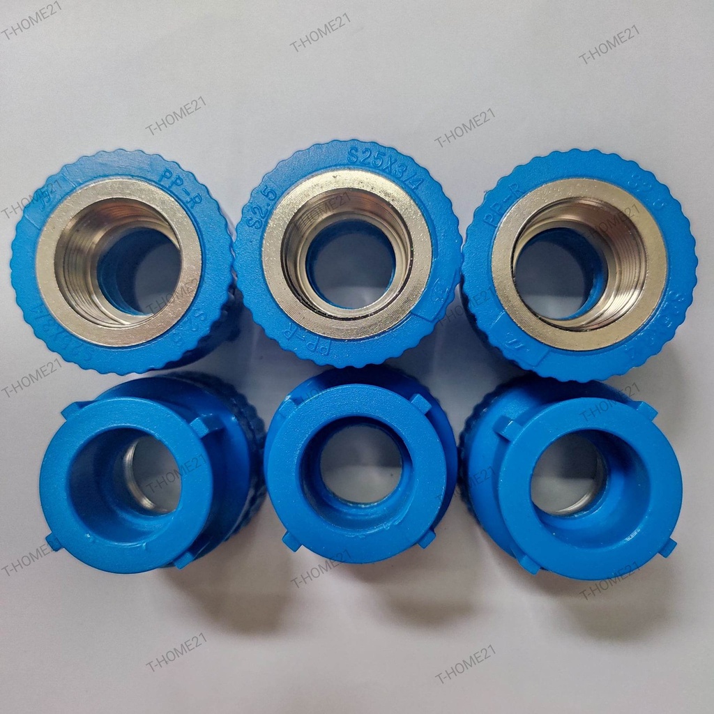 Nối thẳng ren trong ống chịu nhiệt PPR 25 - Ren trong 21 27 | Shopee Việt Nam