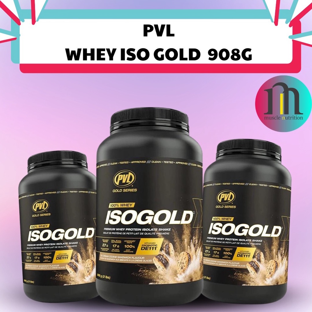 PVL ISOGOLD - DÒNG WHEY TĂNG CƠ GIẢM MỠ - BỔ SUNG THÊM PROBIOTIC HỖ TRỢ ...