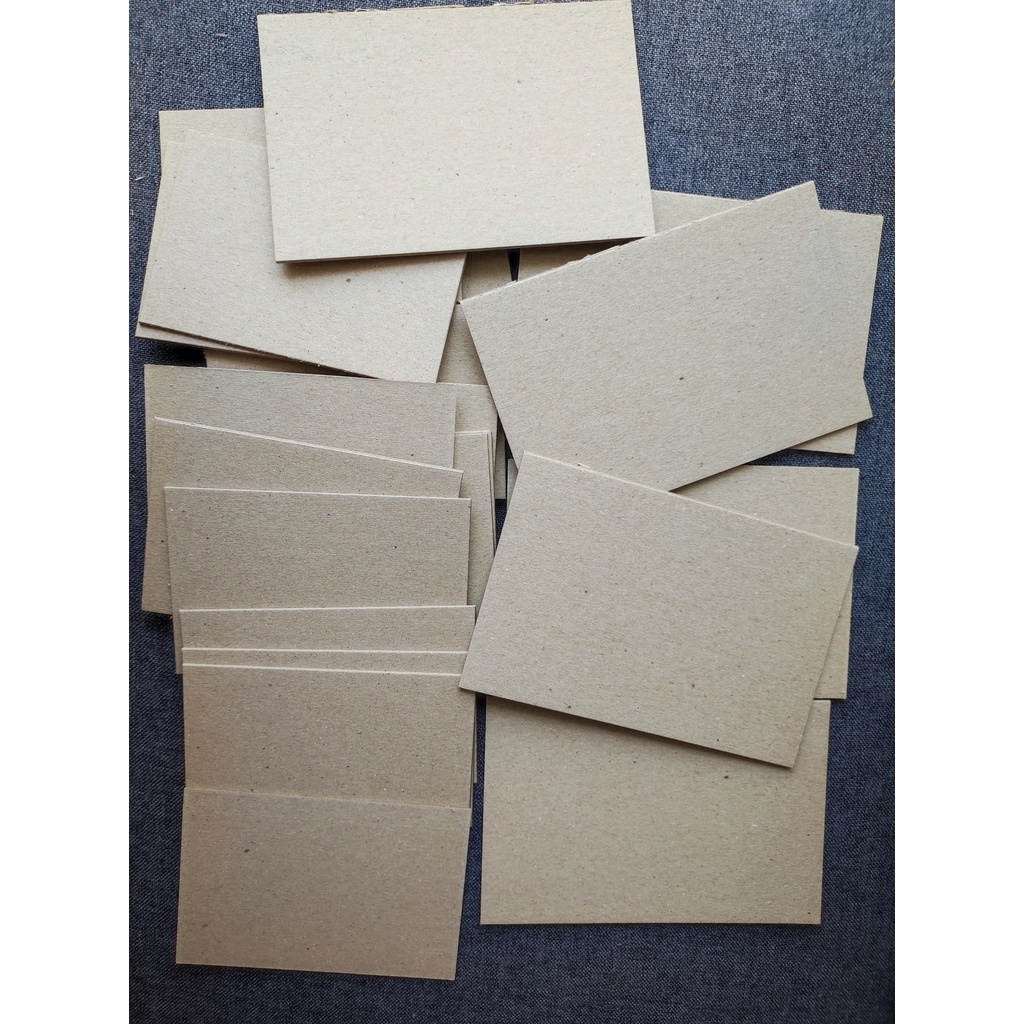 [GS FUNNY SHOP] 20 BÌA CARTON LẠNH BẢO VỆ CARD SIZE 8X12, 10X15 ...