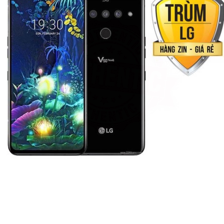 (99%) (99%) Điện Thoại LG V50 ThinQ hỗ trợ 5G, Ram 6Gb/128Gb chip rồng Snap855 - Ram 6GB, ROM ...