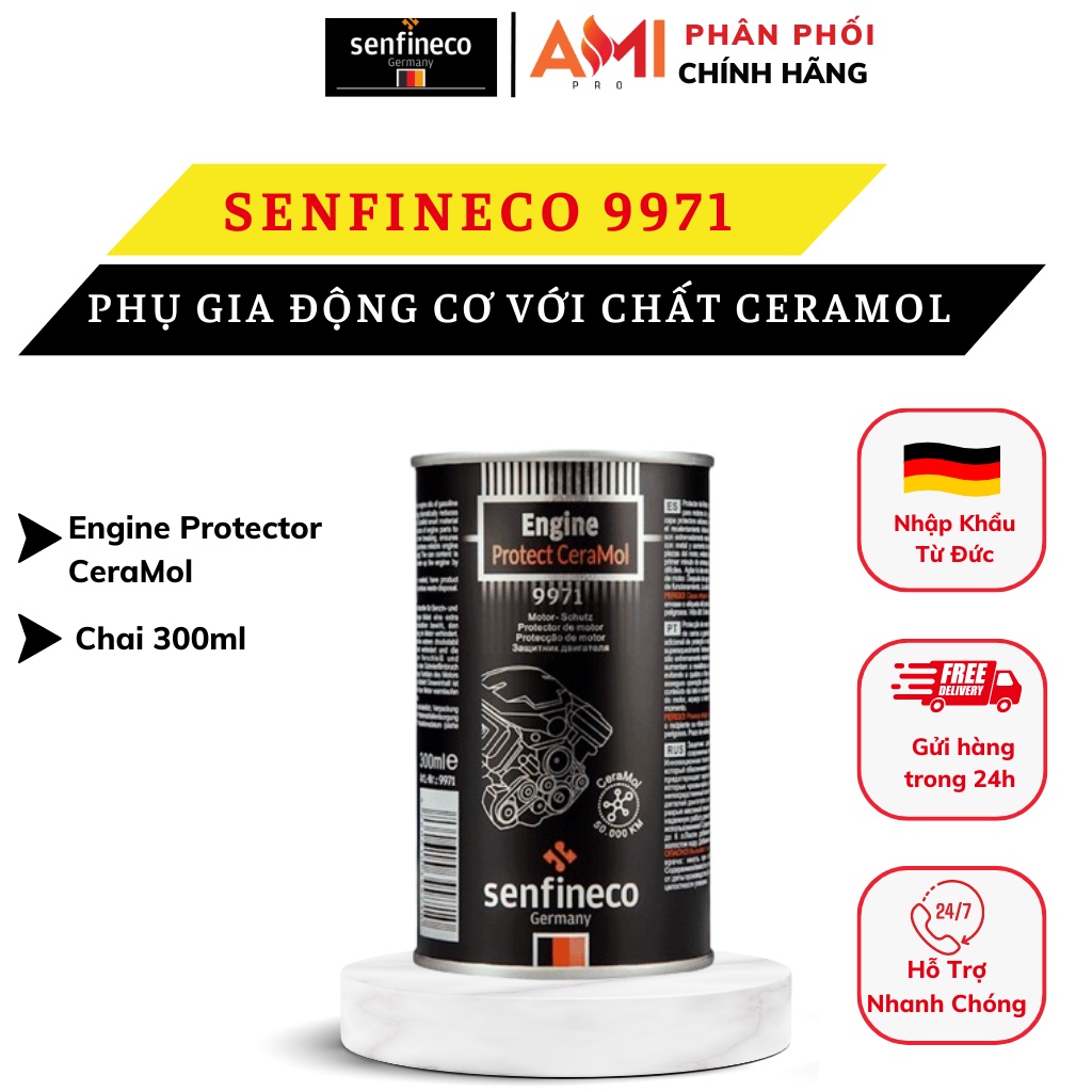 Phụ Gia Nhớt Phủ Gốm Ceramol Cao Cấp Senfineco 9971 Của Đức | Shopee ...
