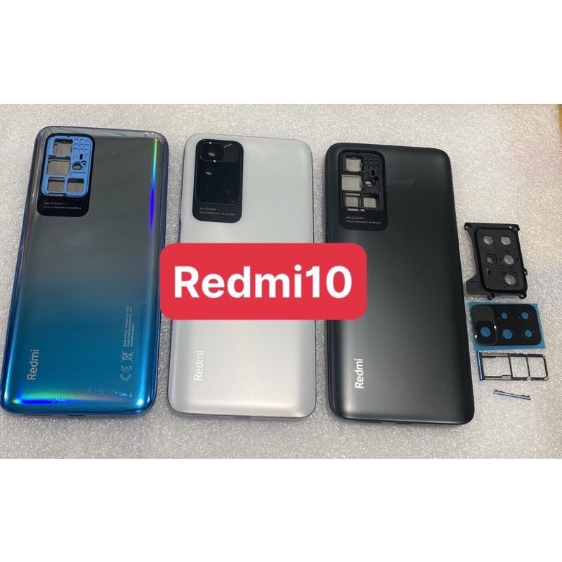 Vỏ thay thế điện thoại Redmi 10 / Redmi10 /K19A/K19B/K19S có khay sim ...