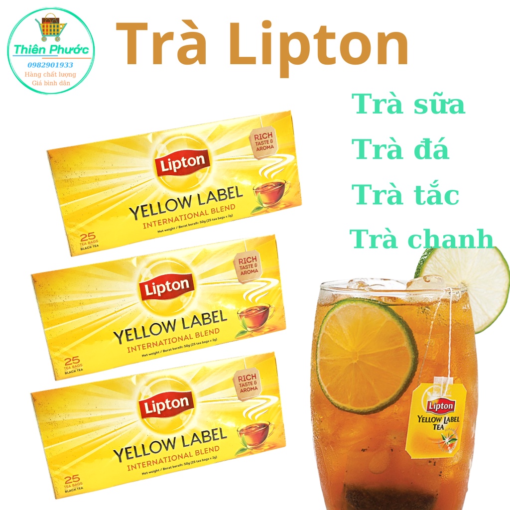 Trà lipton túi lọc - Giá Tốt, Miễn Phí Vận Chuyển, Đủ Loại | Shopee ...