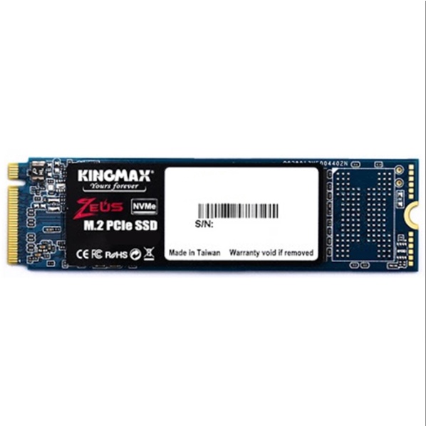 SSD M.2 PCIe 128G KINGMAX ZEUS PQ3480 NVMe Gen3x4 Chính hãng | Shopee ...