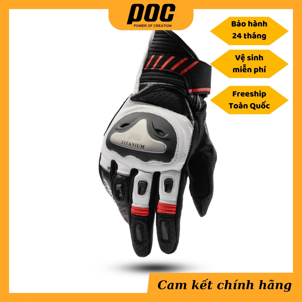 Găng tay POC TITANIUM cảm ứng [ chính hãng ] BH 12 tháng | Shopee Việt Nam
