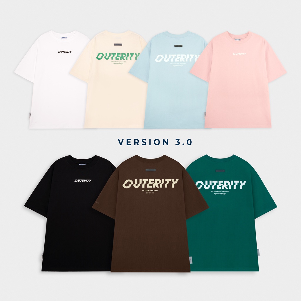 Áo Thun Local Brand Outerity Phong Cách Hàn Quôc,Áo Thun tay lỡ nam nữ mặc cực chât | Shopee ...