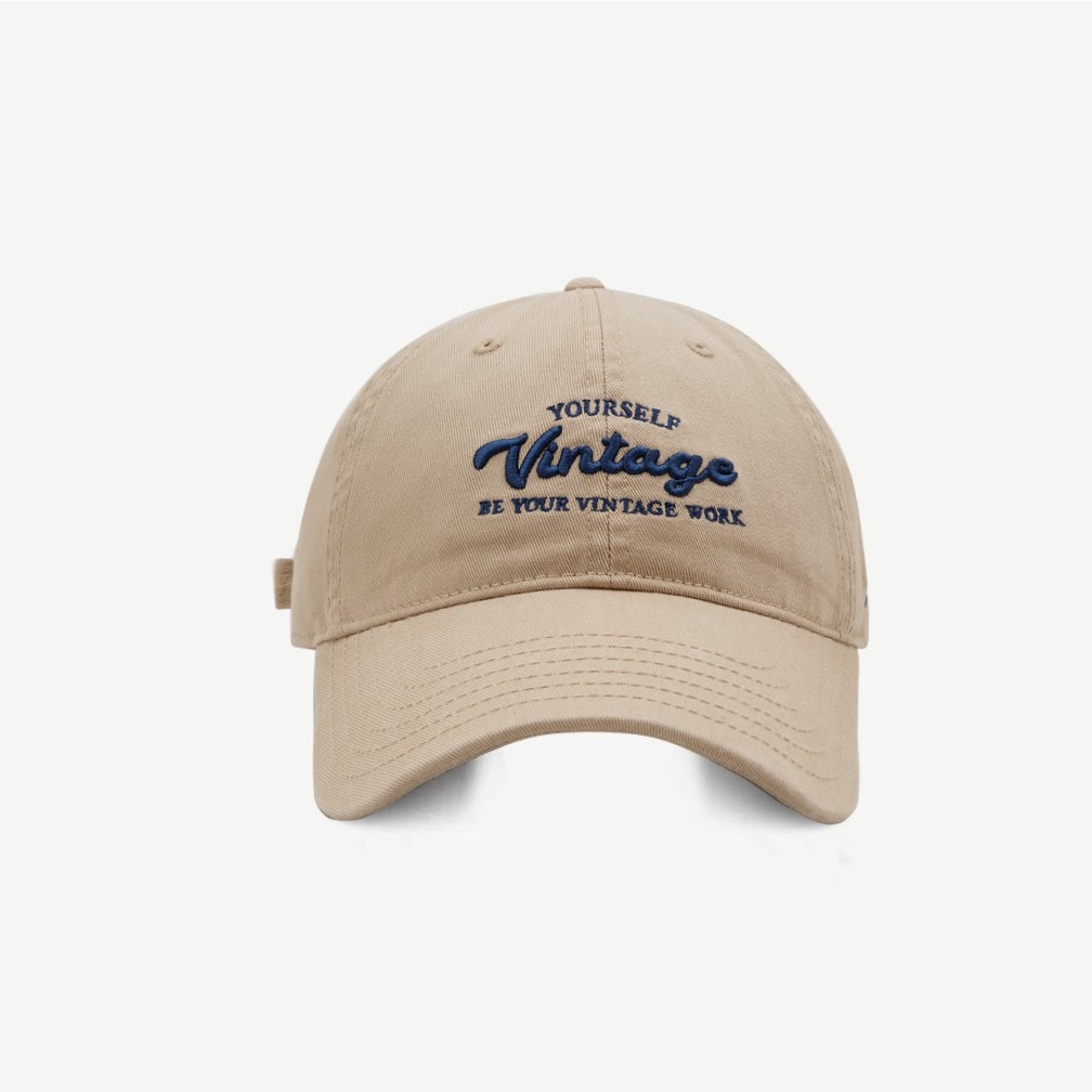 Mũ lưỡi trai LOULI SAIGON thêu chữ VINTAGE form mềm dành cho nam và nữ ...