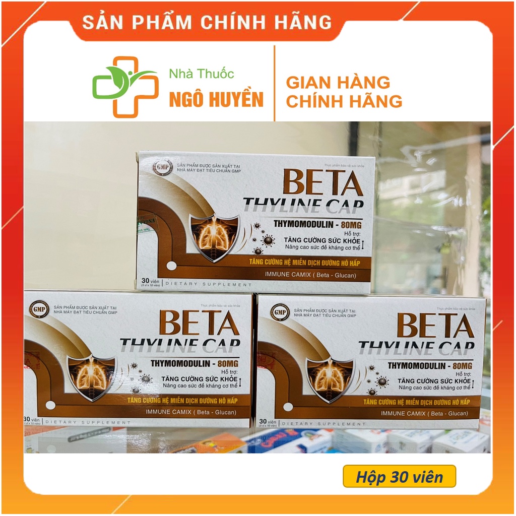 Beta thyline cap ( thymomodulin-80mg) | Shopee Việt Nam