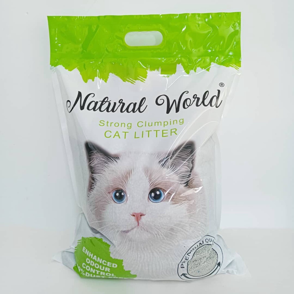 Cát Vệ Sinh Cho Mèo NW NATURAL WORLD 4Kg Vón Cực Nhanh, Rất Ít Bụi Dùng Cho Máy Vệ Sinh và Khay ...