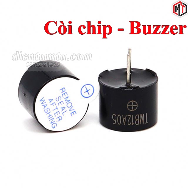 Loa - Còi chip - Buzzer 3V 5V 12V | Shopee Việt Nam