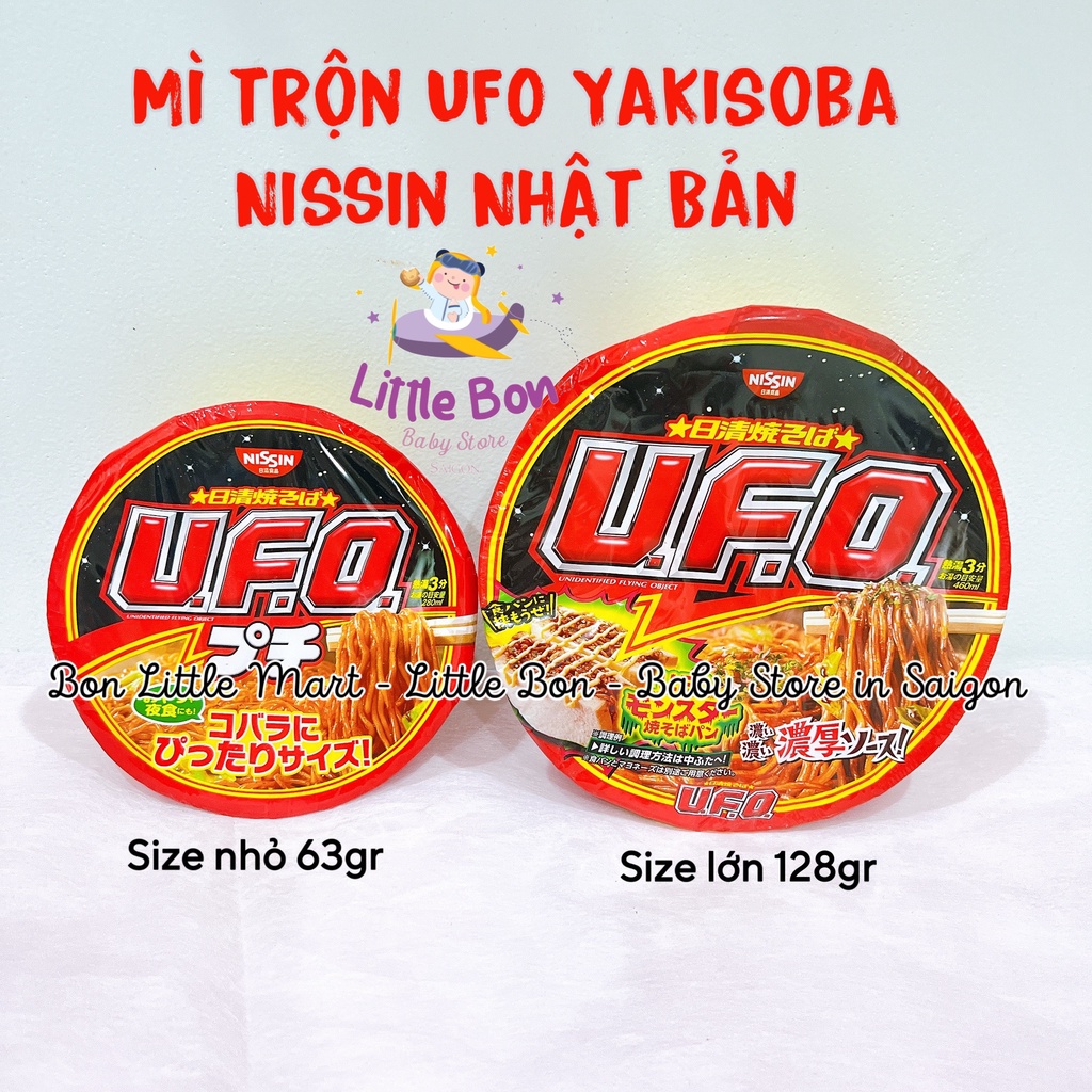 Mì trộn UFO Nhật Yakisoba Nissin Nhật bay air | Shopee Việt Nam