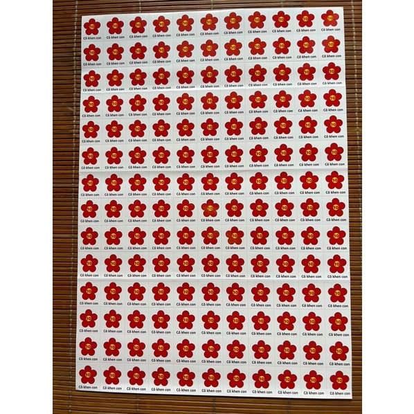 Sticker hoa điểm 10 cô khen con 154 sticker | Shopee Việt Nam