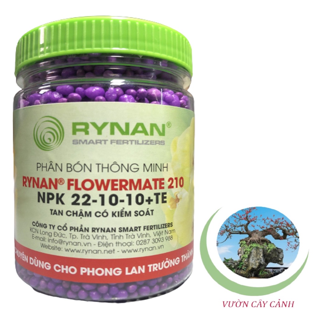 Phân Bón Thông Minh Rynan Flowermate 210 NPK 22-10-10+TE - #492A# 150g ...