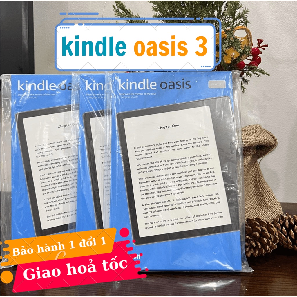 Máy đọc sách Kindle Oasis 3(10th) - nhập chinh hãng Amazon - máy mới ...