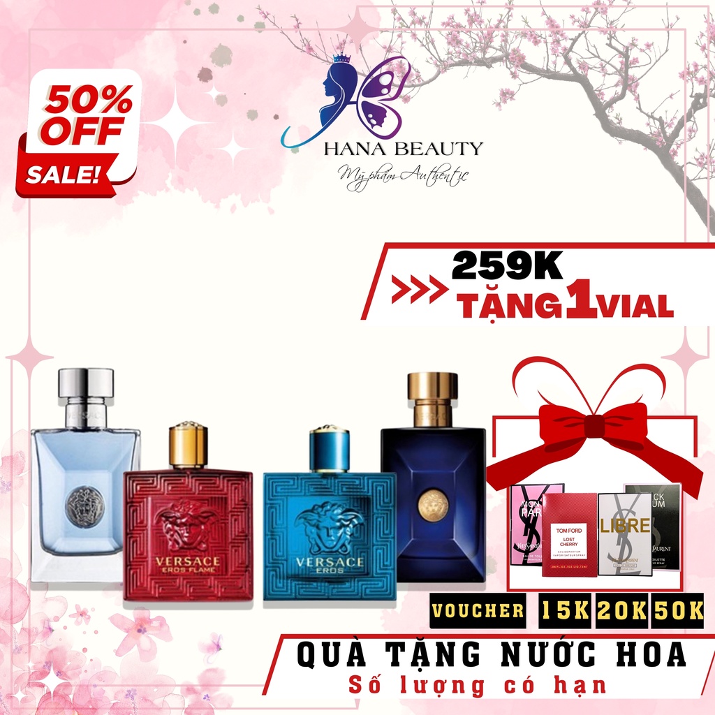 [ Mẫu Thử ] Nước hoa Versace Eros 10ML, Versace Pour Homme 10ML, Mẫu thử nước Hoa Nam Chính Hãng ...