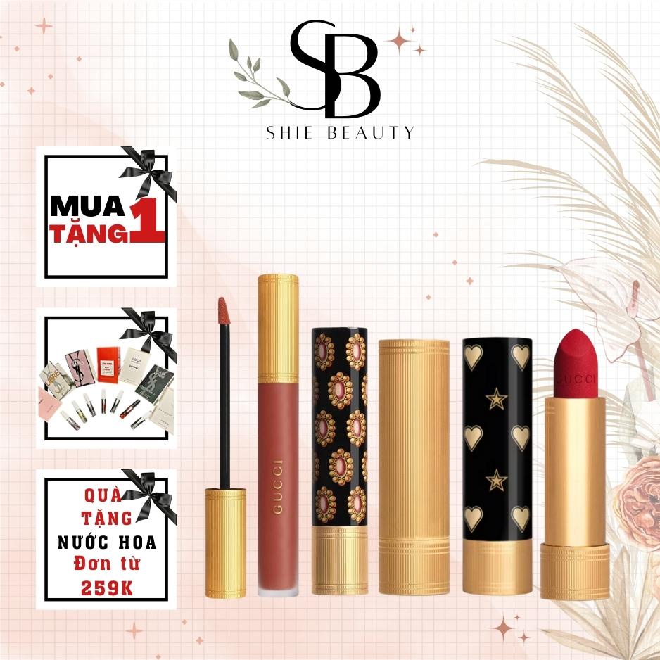 Son Gucci 505 Janet Rust, Son Gucci chính hãng Rouge Liquid Matte ...