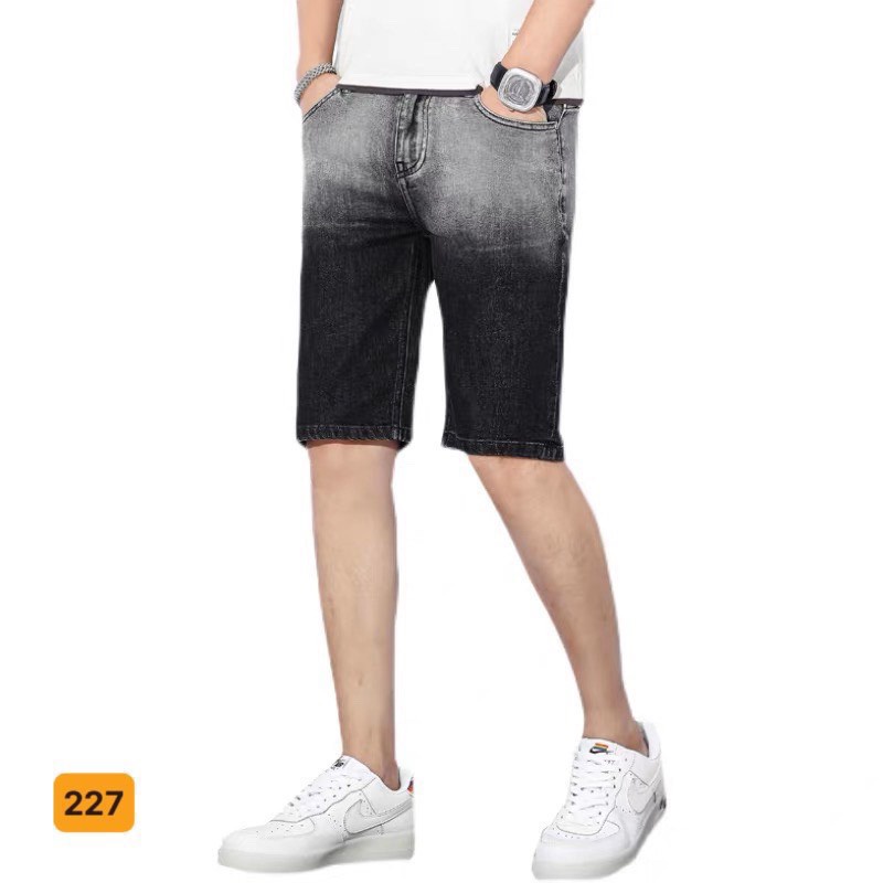 Quần Short Jean Nam Cao Cấp - Vải Jean Cao Cấp - Co Dãn Tốt - Full Size ...