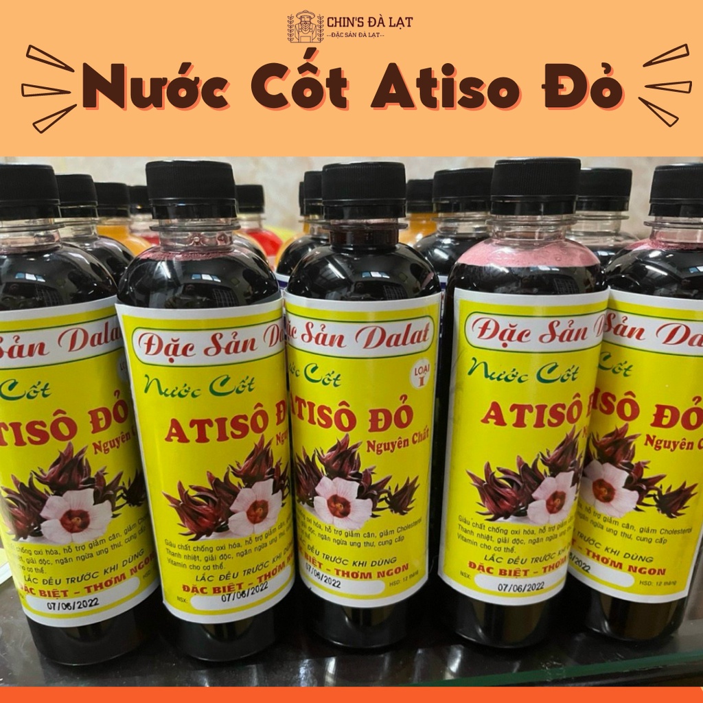 NƯỚC CỐT ATISO Đỏ Chin Đà Lạt - ĐẶC SẢN ĐÀ LẠT | Shopee Việt Nam