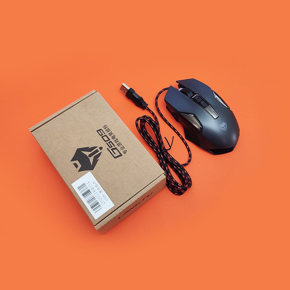 Chuột Gaming LANGTU G509 8 Nút 4k8 DPI LED 4 màu luân phiên | Shopee ...