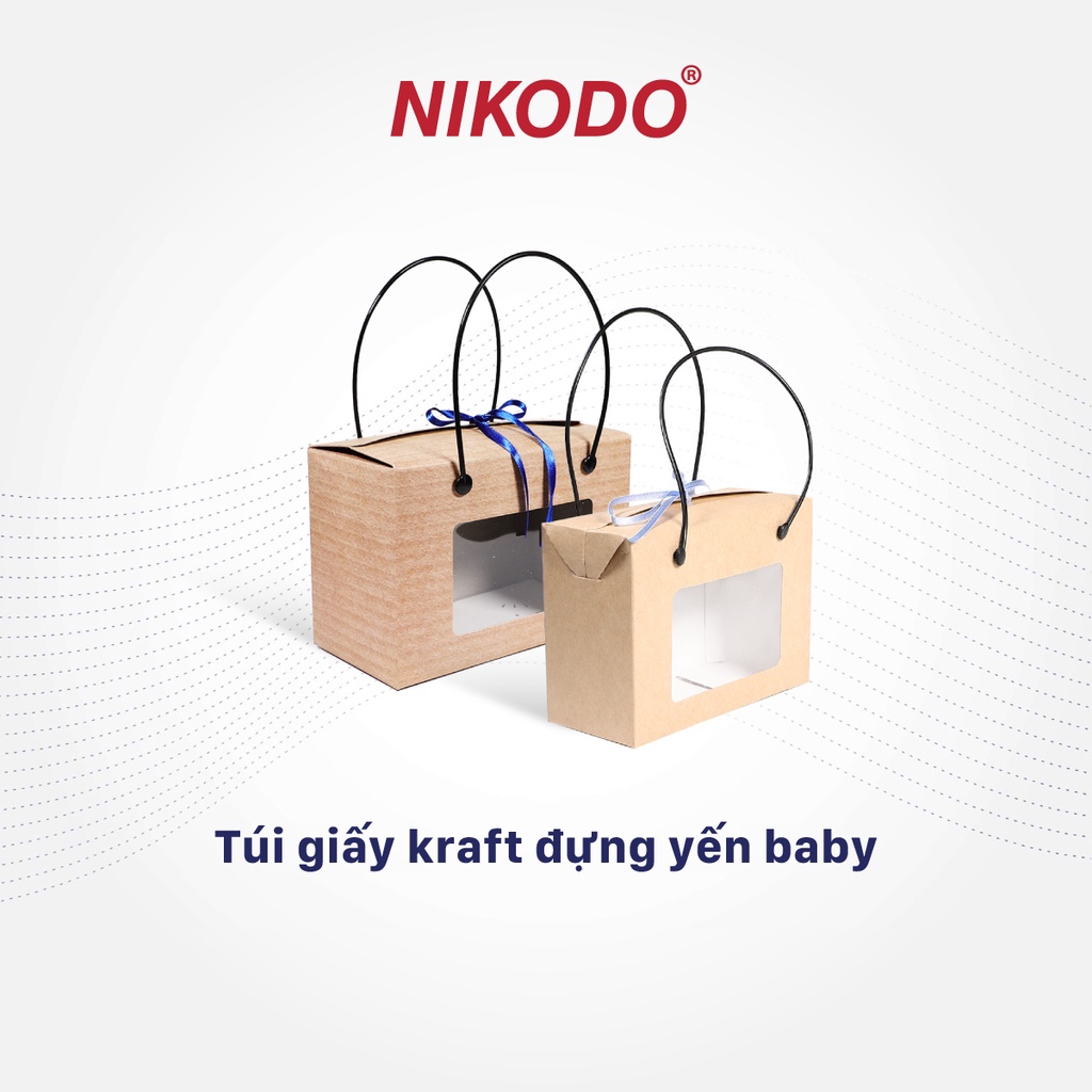 Combo 10 Túi giấy Draft đựng yến baby 3gr giá tốt, mẫu đẹp, dễ gấp ...