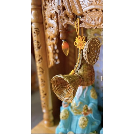 Thời tre mini phong thuỷ mini tạo chiêu tài rước lộc . Thời tre tạo may ...