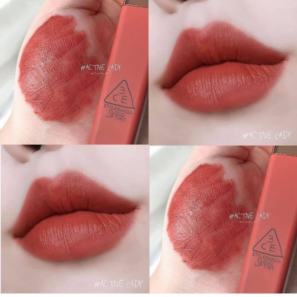[NEW 2023] SON 3CE CLOUD LIP TINT MÀU MỚI NODDING - CERISE - DEVOTEE ...