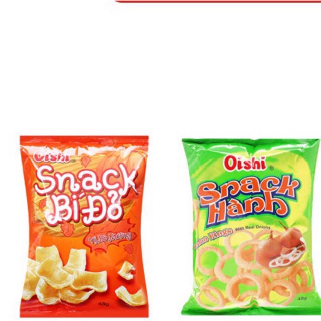 Bim bim oishi giao ngẫu nhiên (Bim cay, cà chua, cua, hành, ngô ...