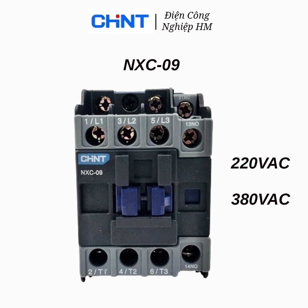 Contactor Khởi động từ CHINT 3 Pha 9A NXC-09 Hàng Chính Hãng | Shopee Việt Nam