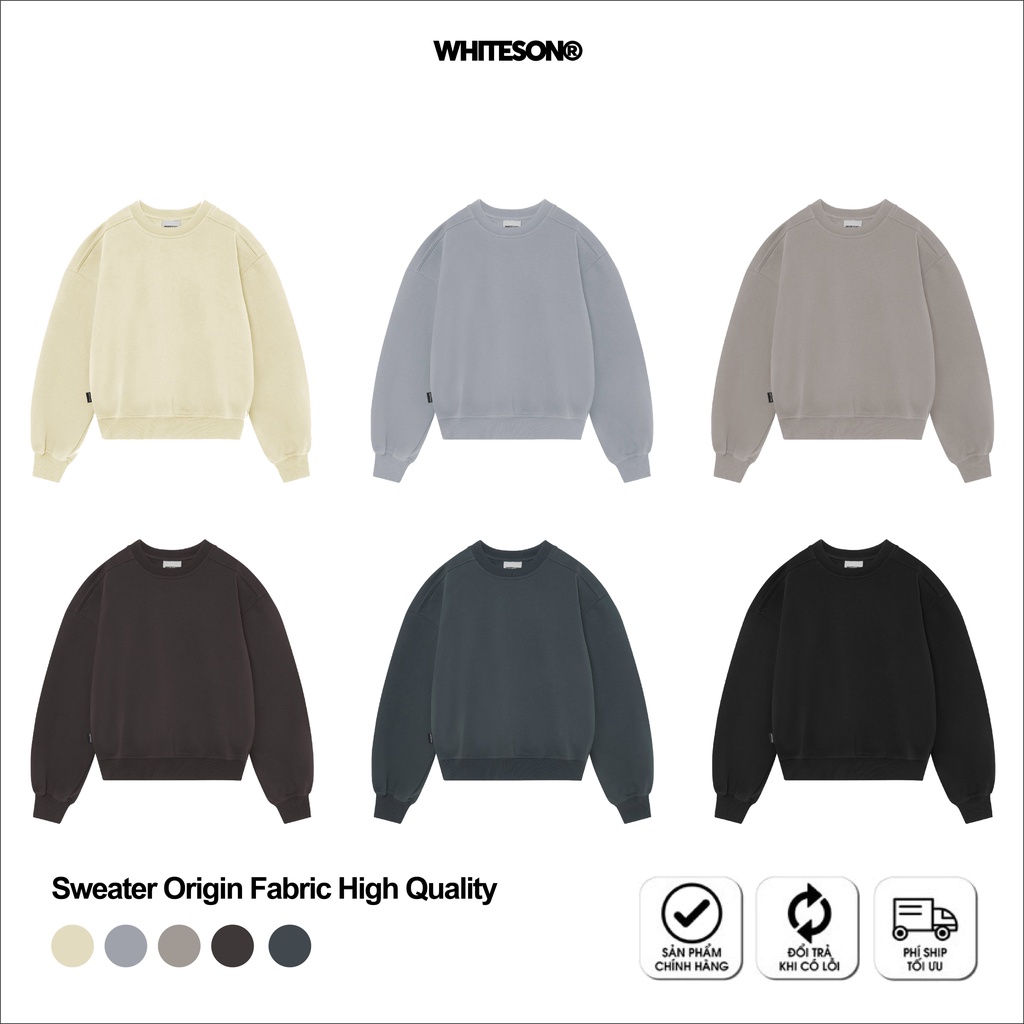 SWEATER ORIGIN FLEECE HIGH QUALITY | Shopee Việt Nam