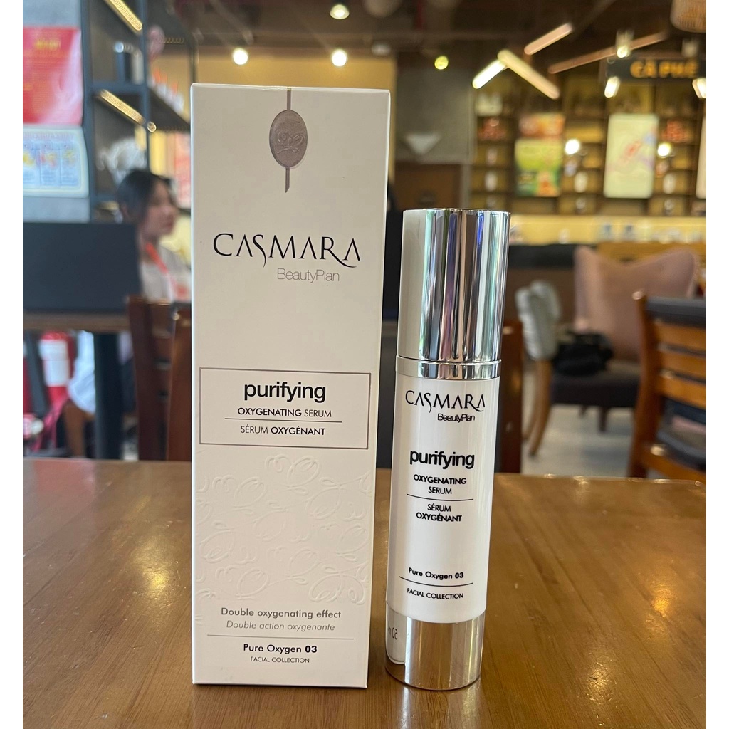 [CHÍNH HÃNG] SERUM CẤP OXY CASMARA PURIFYING OXYGENATING SERUM 50ML | Shopee Việt Nam