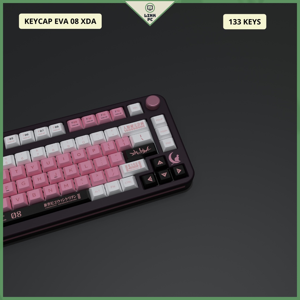 Bộ Keycap EVANGELION-08 | Eva 08| Nhựa PBT Profile XDA - In dyesub cho bàn phím cơ - 133 nút ...