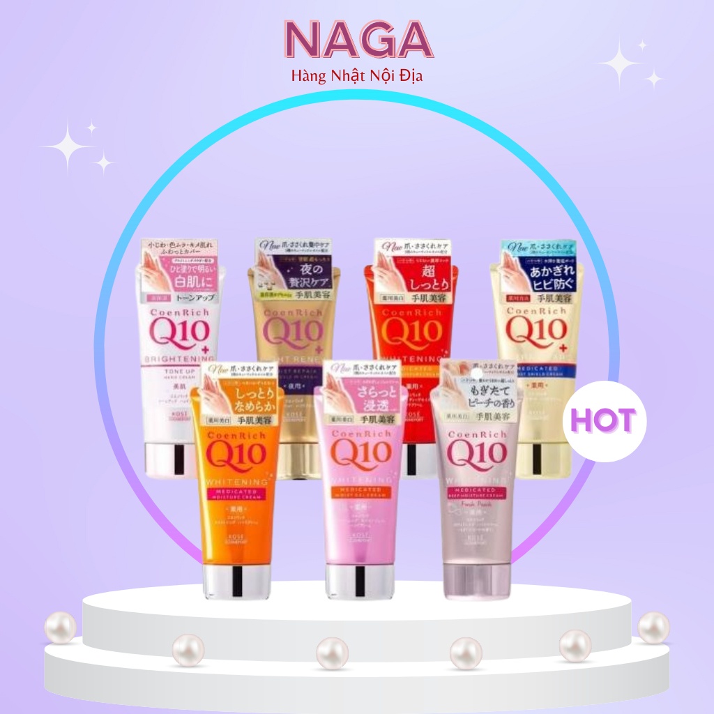 KEM DƯỠNG DA TAY KOSE Q10 80G NHẬT BẢN | Shopee Việt Nam
