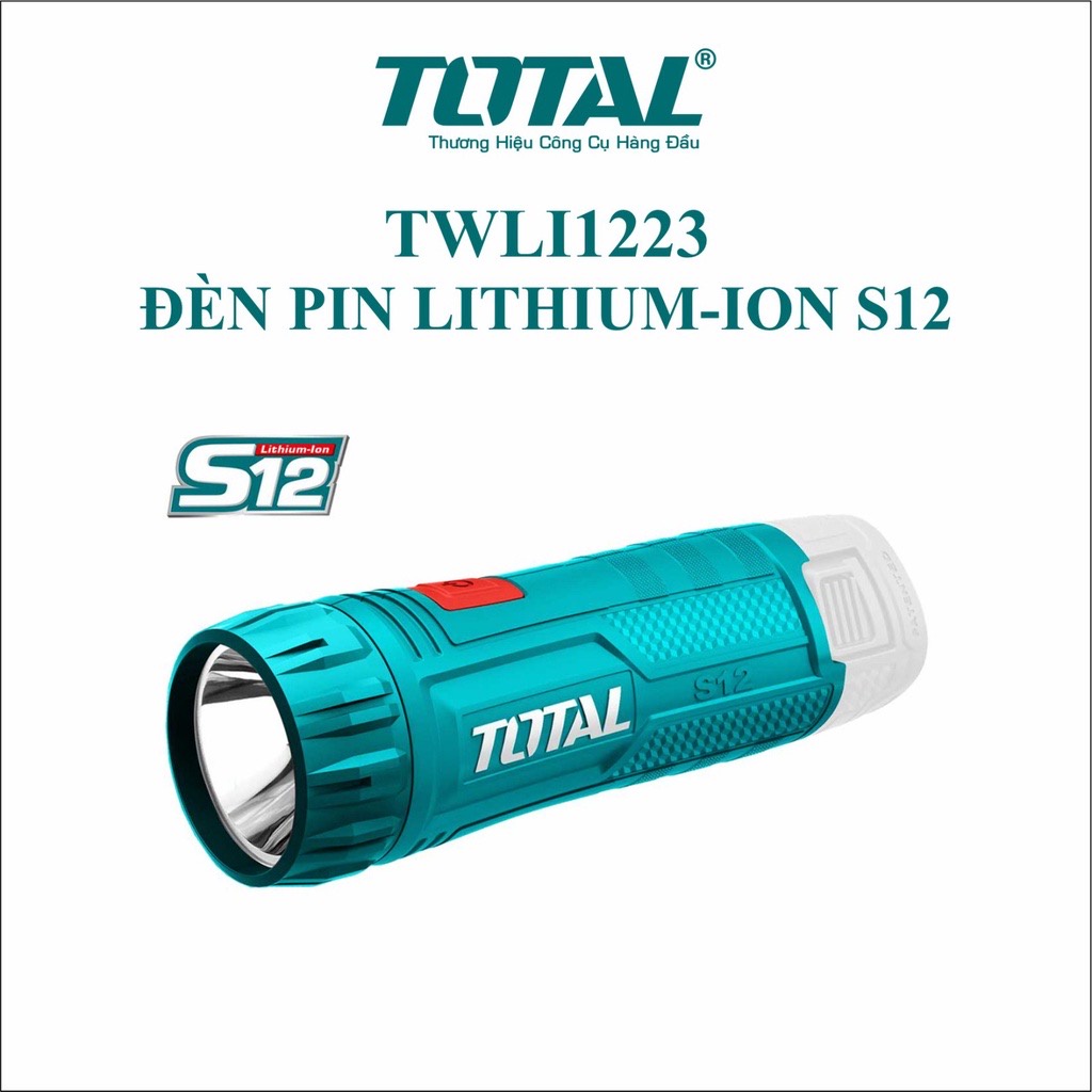 (KKT) Đèn Pin 12V TOTAL TWLI1223 chuẩn pin S12 (KO PIN SẠC) | Shopee ...