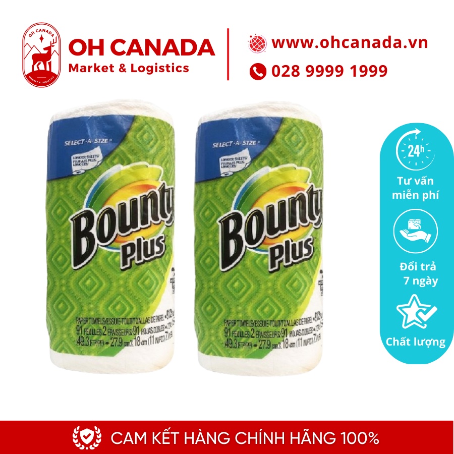 Giấy cuộn đa năng Bounty Plus Mỹ | Shopee Việt Nam