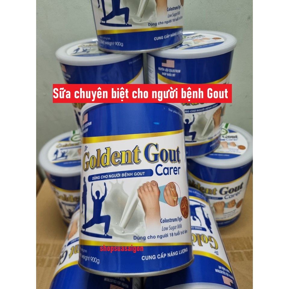 [Combo 2hộp 900g] Goldent Gout Carer - Sữa non chuyên biệt cho người ...