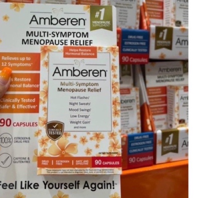 VIÊN UỐNG GIẢM TRIỆU CH.ỨNG MÃN KINH AMBEREN MULTI-SYMPTOM MENOPAUSE ...