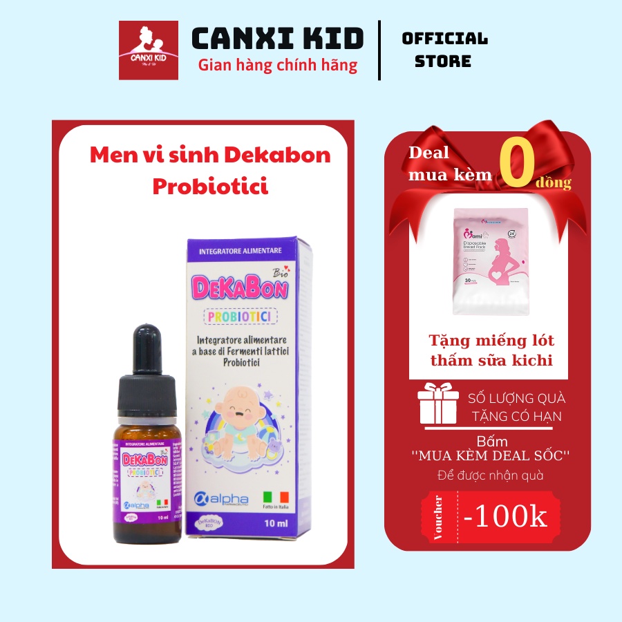 Men vi sinh Dekabon Probiotic - Bổ sung lợi khuẩn, cải thiện hệ vi sinh ...